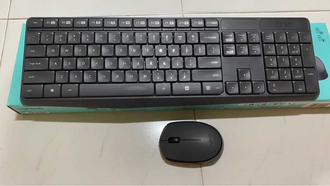 Logitech Mk235 Wireless Keyboard And Mouse Computers And Tech Parts And Accessories Computer