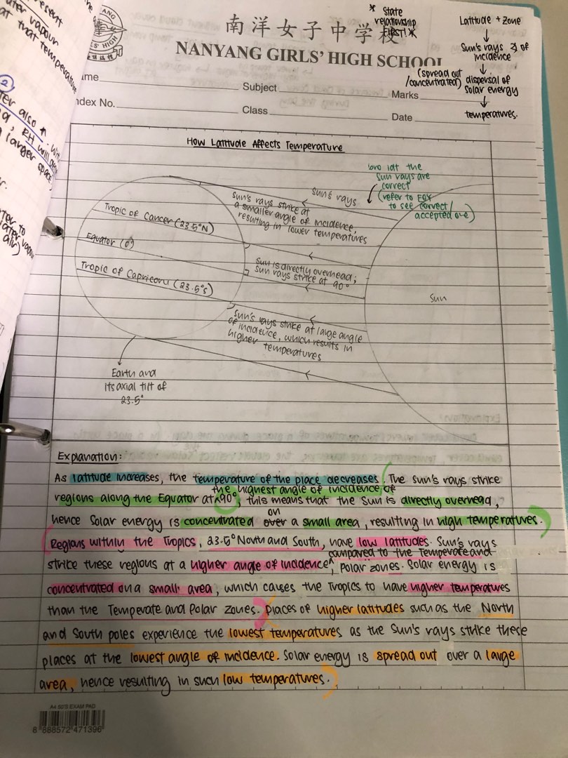 Lower Sec (1/2) Geography Notes (15 pages), Hobbies & Toys, Books ...