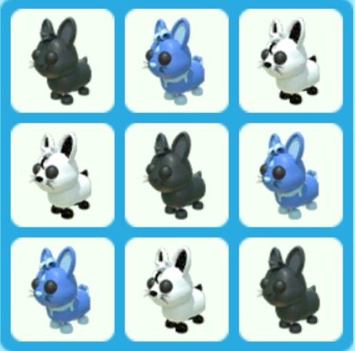 Lunar Rabbit - Adopt Me, Video Gaming, Gaming Accessories, In-Game ...