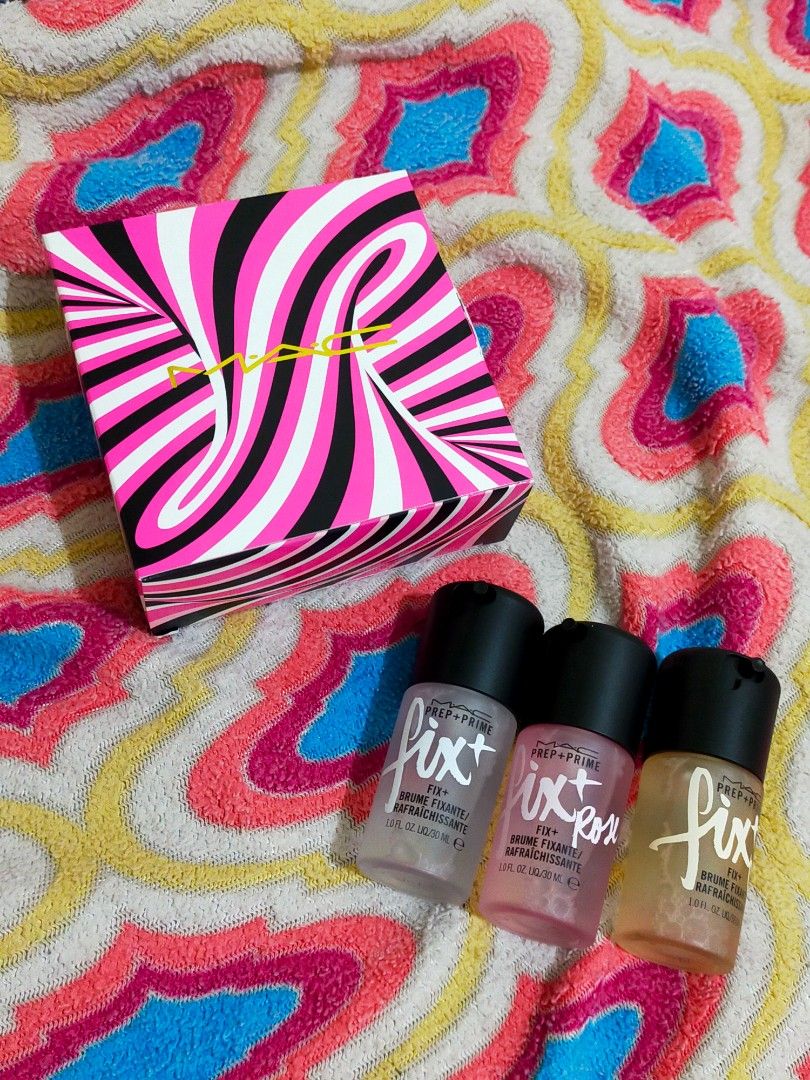 MAC Fix Plus Trio, Beauty & Personal Care, Face, Makeup on Carousell