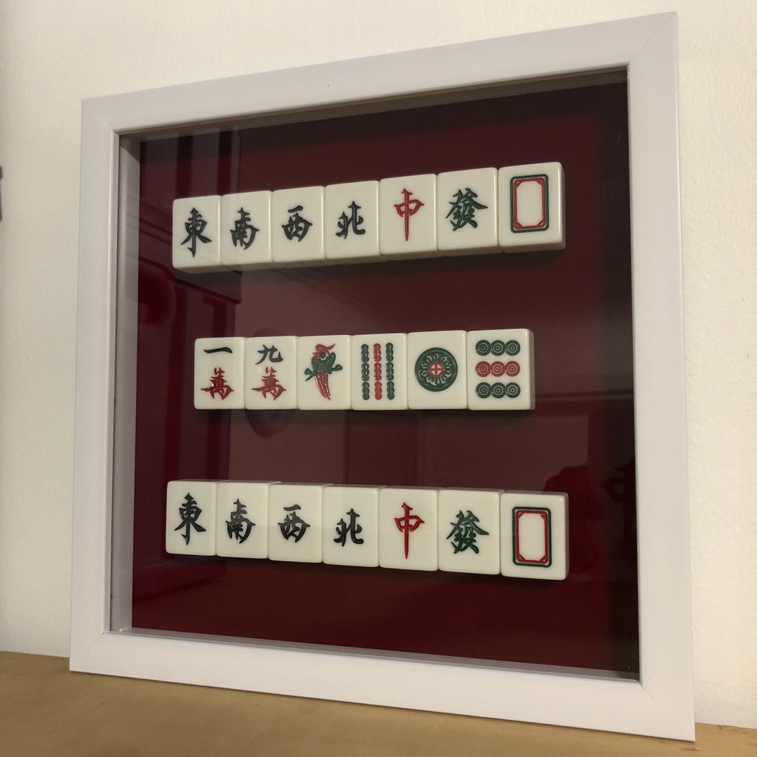 Mahjong, Furniture & Home Living, Home Decor, Wall Decor on Carousell