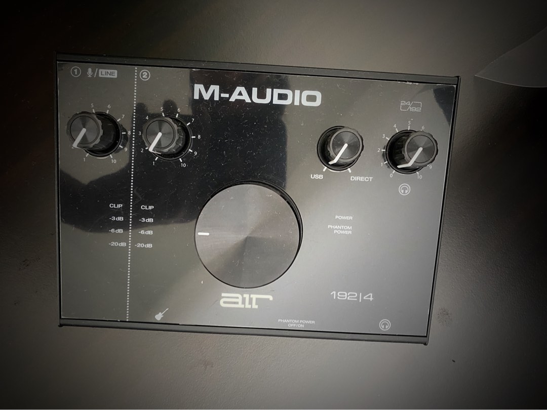M-Audio AIR 192|4 USB Audio Interface, Audio, Portable Audio ...