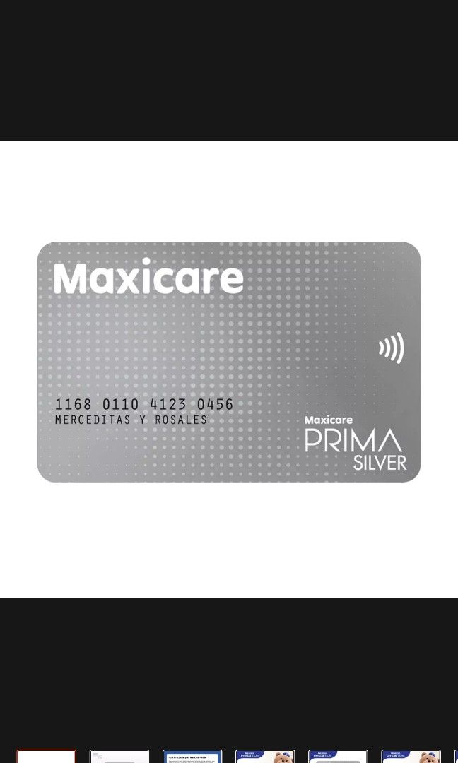 Maxicare PRIMA Silver Outpatient Benefit Card, Health & Nutrition ...