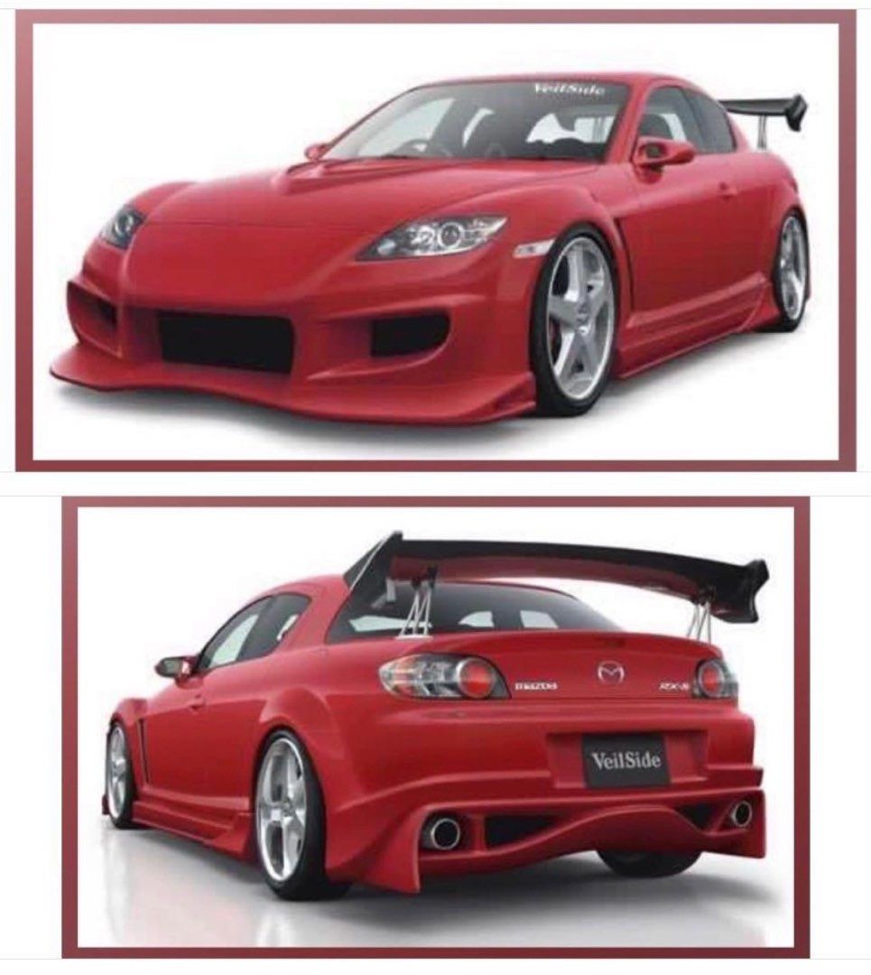 Mazda RX8 RX-8 Bodykit , Car Accessories, Accessories on Carousell