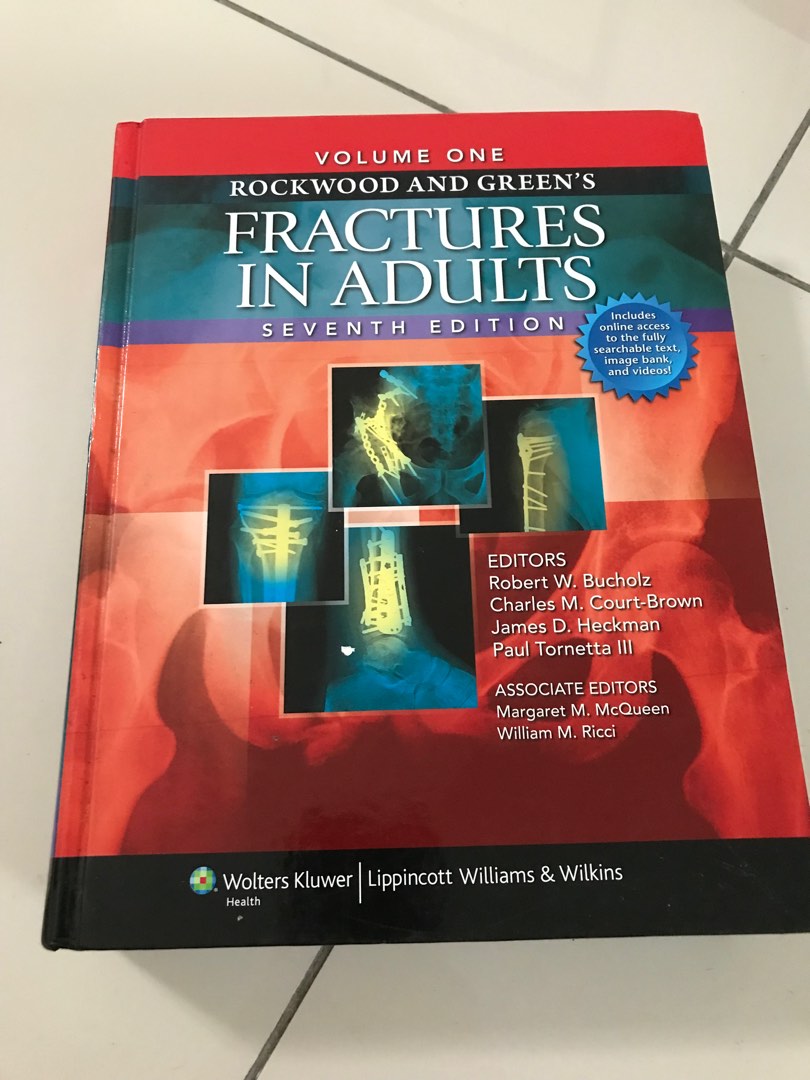 Medical Book Fractures in adults, Hobbies & Toys, Books & Magazines ...