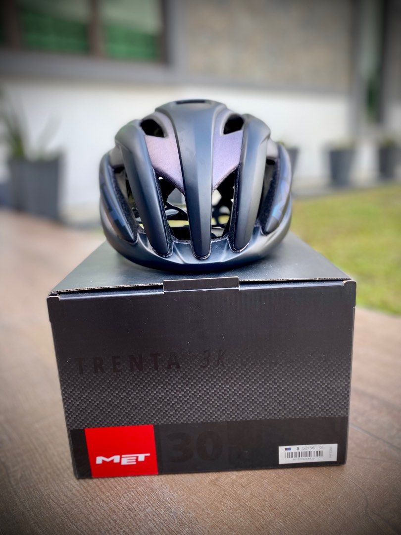MET Trenta 3K Carbon helmet, Sports Equipment, Bicycles & Parts, Bicycles on Carousell