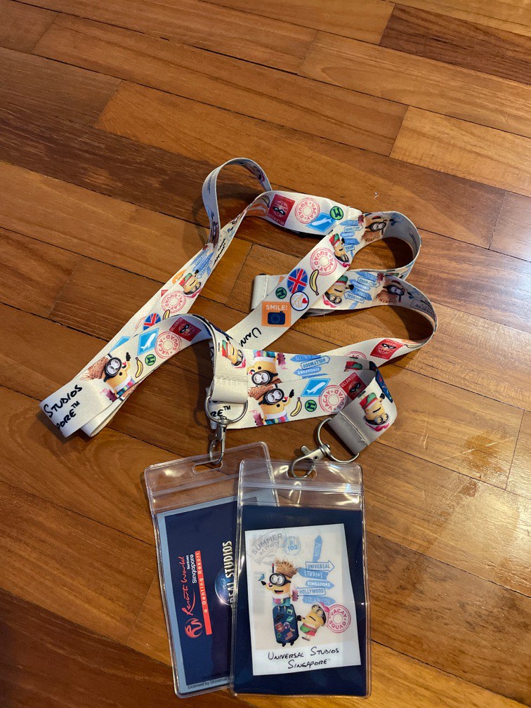 Minion lanyard from Universal Studios, Hobbies & Toys, Stationery ...