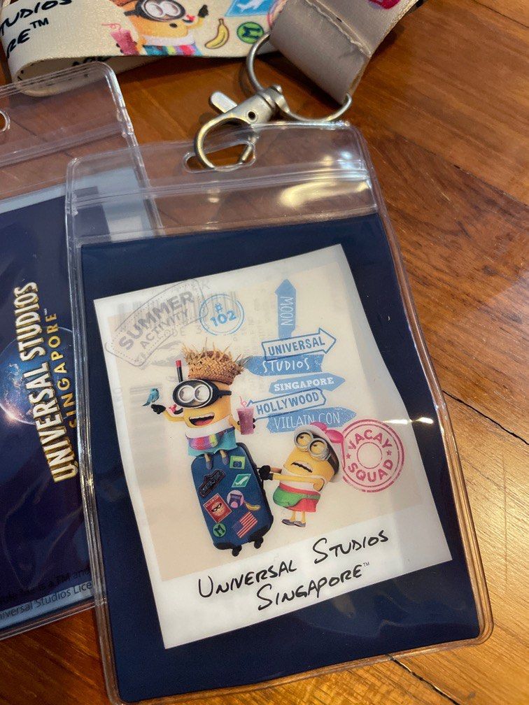 Minion lanyard from Universal Studios, Hobbies & Toys, Stationery ...