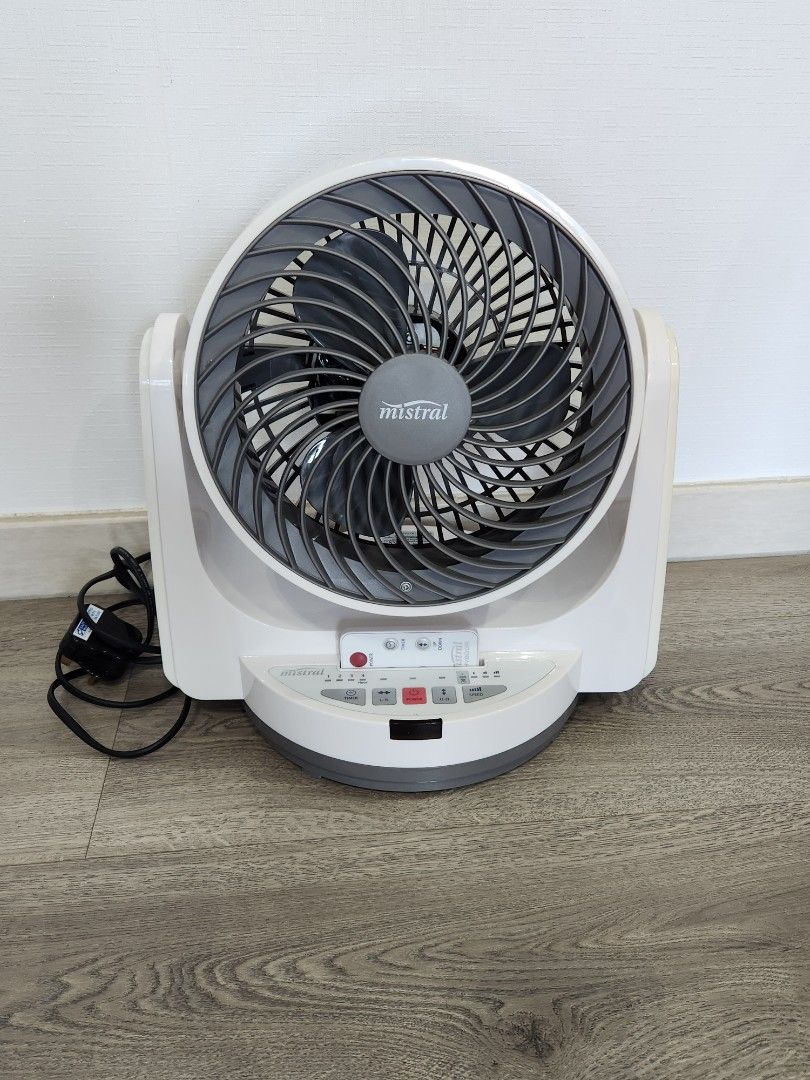 Mistral Table Fan MHV800R, Furniture & Home Living, Lighting & Fans ...