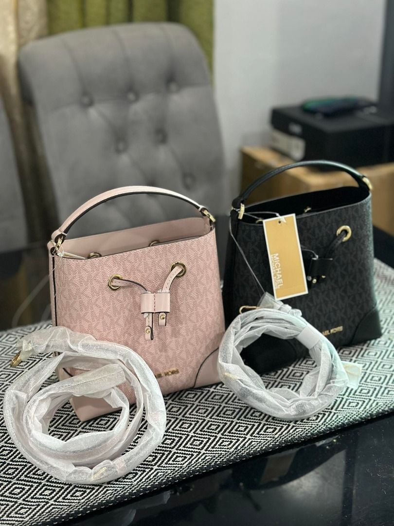 MK Bucket Bag Small, Women's Fashion, Bags & Wallets, Cross-body Bags ...