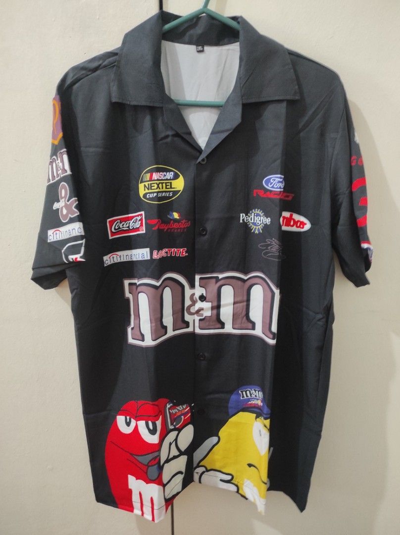 M&m Buttondown Polo Shirt, Men's Fashion, Tops & Sets, Tshirts & Polo ...