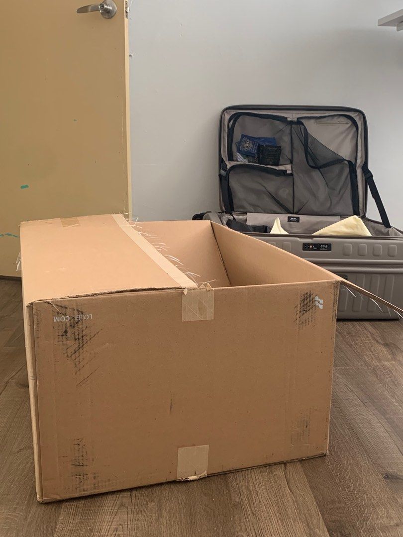 Moving box/ carton box, Furniture & Home Living, Home Improvement ...