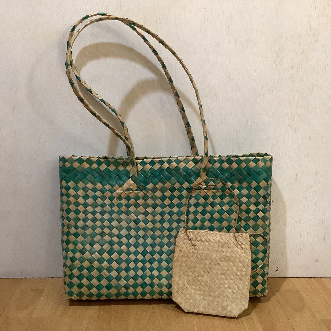 Native Bayong Bag (Large) with FREE Small Bayong, Women's Fashion, Bags ...