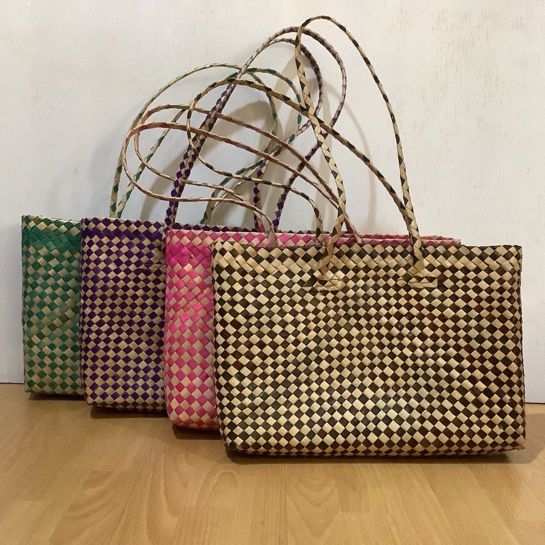 Native Bayong Bag (Large) with FREE Small Bayong, Women's Fashion, Bags ...