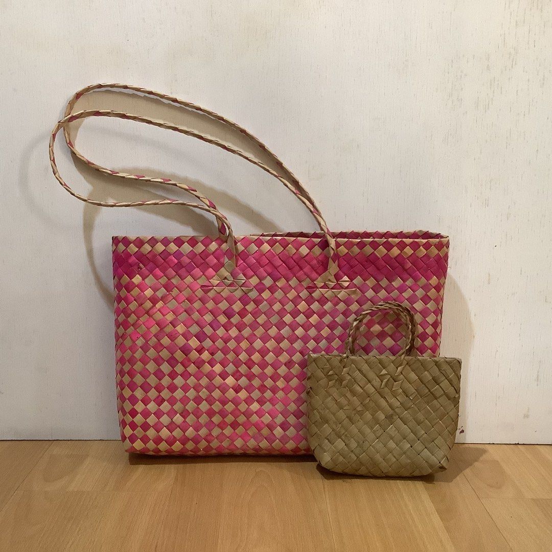 Native Bayong Bag (Large) with FREE Small Bayong, Women's Fashion, Bags ...