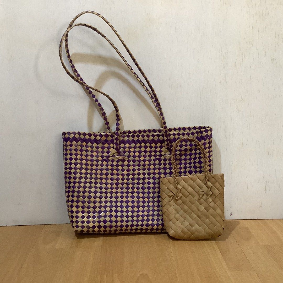 Native Bayong Bag (Large) with FREE Small Bayong, Women's Fashion, Bags ...