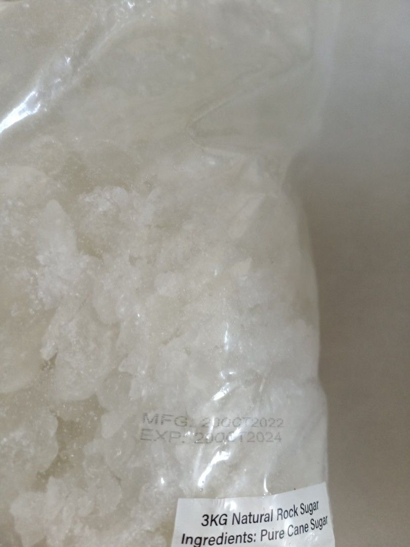 Natural Rock Sugar, Food & Drinks, Packaged & Instant Food on Carousell