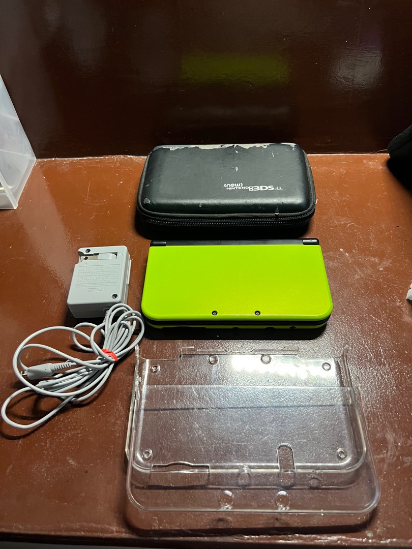 New Nintendo 3DS LL Special Lime Green Edition (CFW w/ 32GB MMC, Full ...