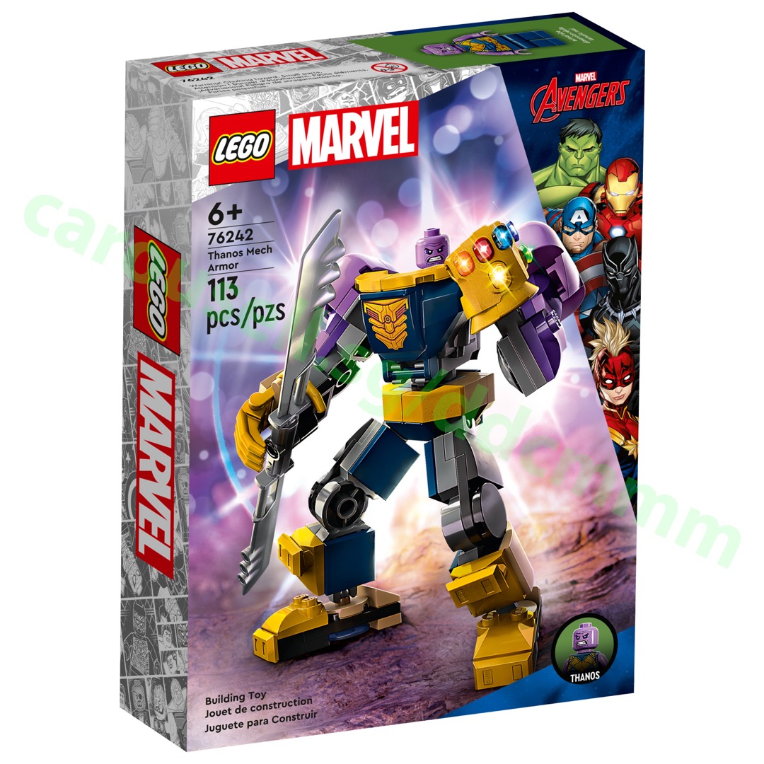 New Sealed - LEGO Marvel 76242: Thanos Mech Armor - Final Battle ...