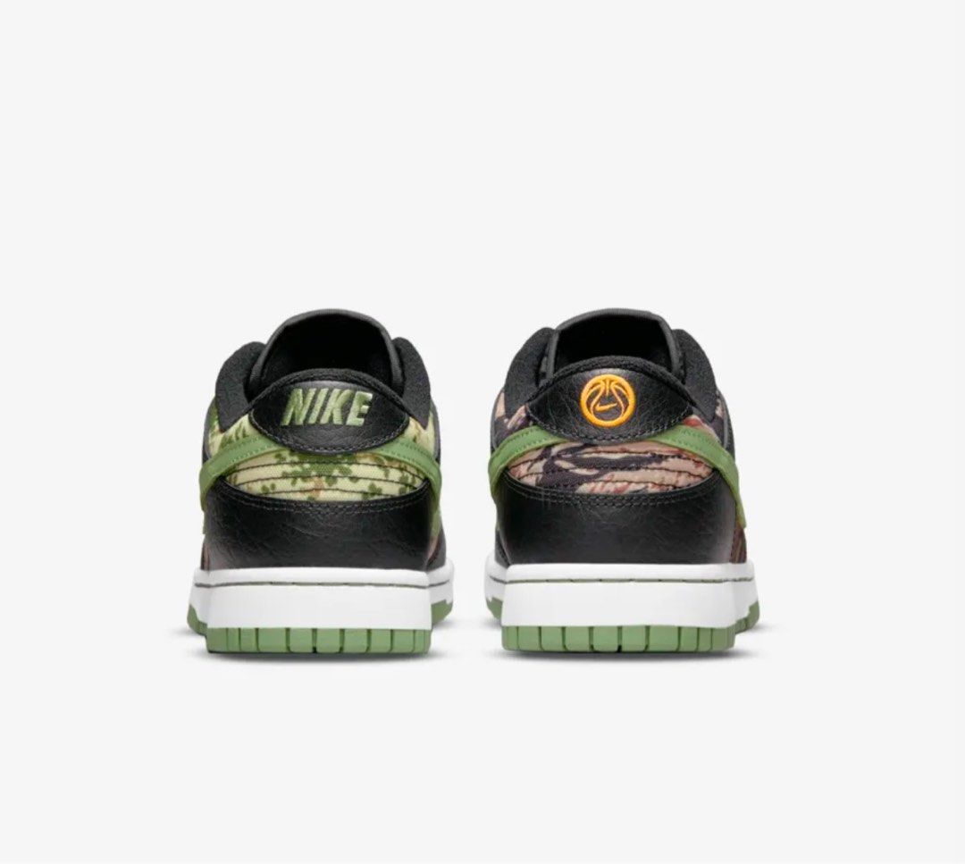 Nike Dunk Low SE Crazy Camo Black, Men's Fashion, Footwear, Sneakers on ...