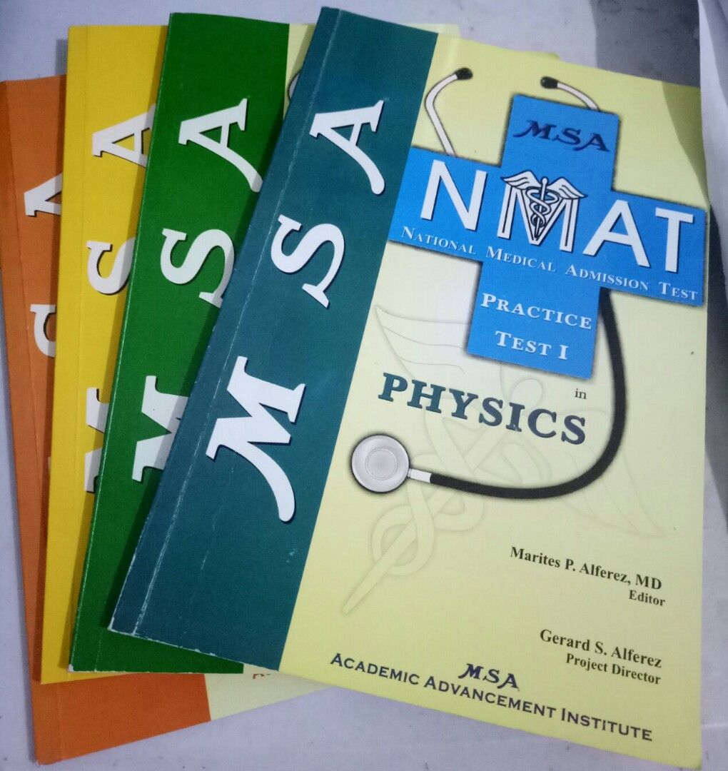 NMAT MSA 2022 latest edition (Until Feb 15 only), Hobbies & Toys, Books ...