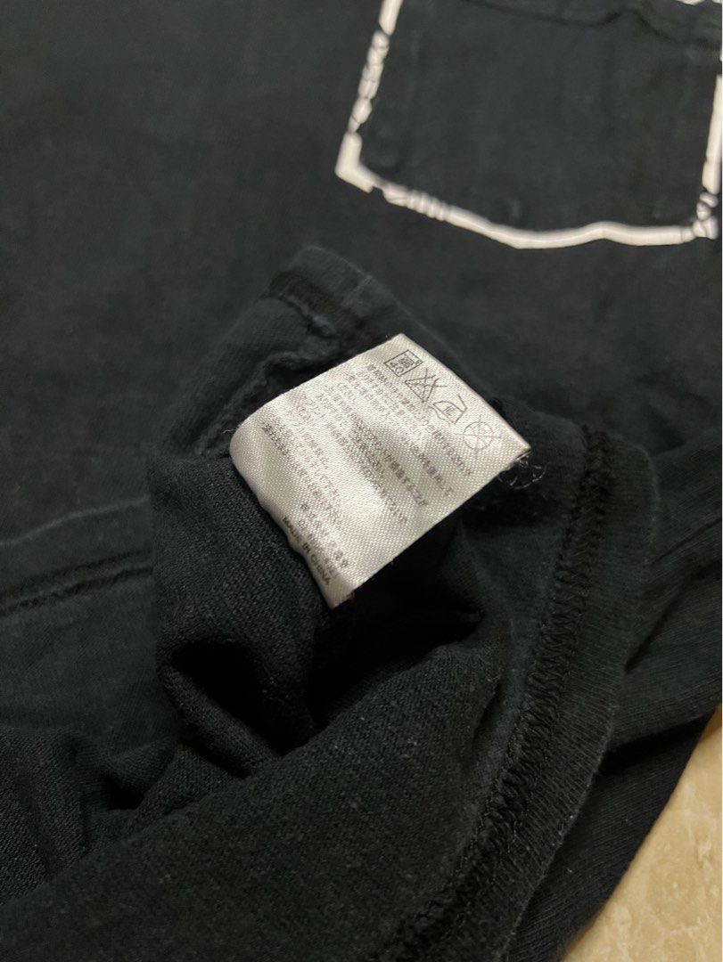 Number (N)ine - Number Nine Music Notes Pocket Tee, Women's Fashion ...