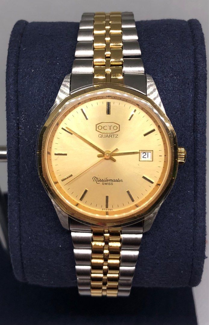 OCTO Missilemaster Quartz 樂都表, 名牌, 手錶 - Carousell