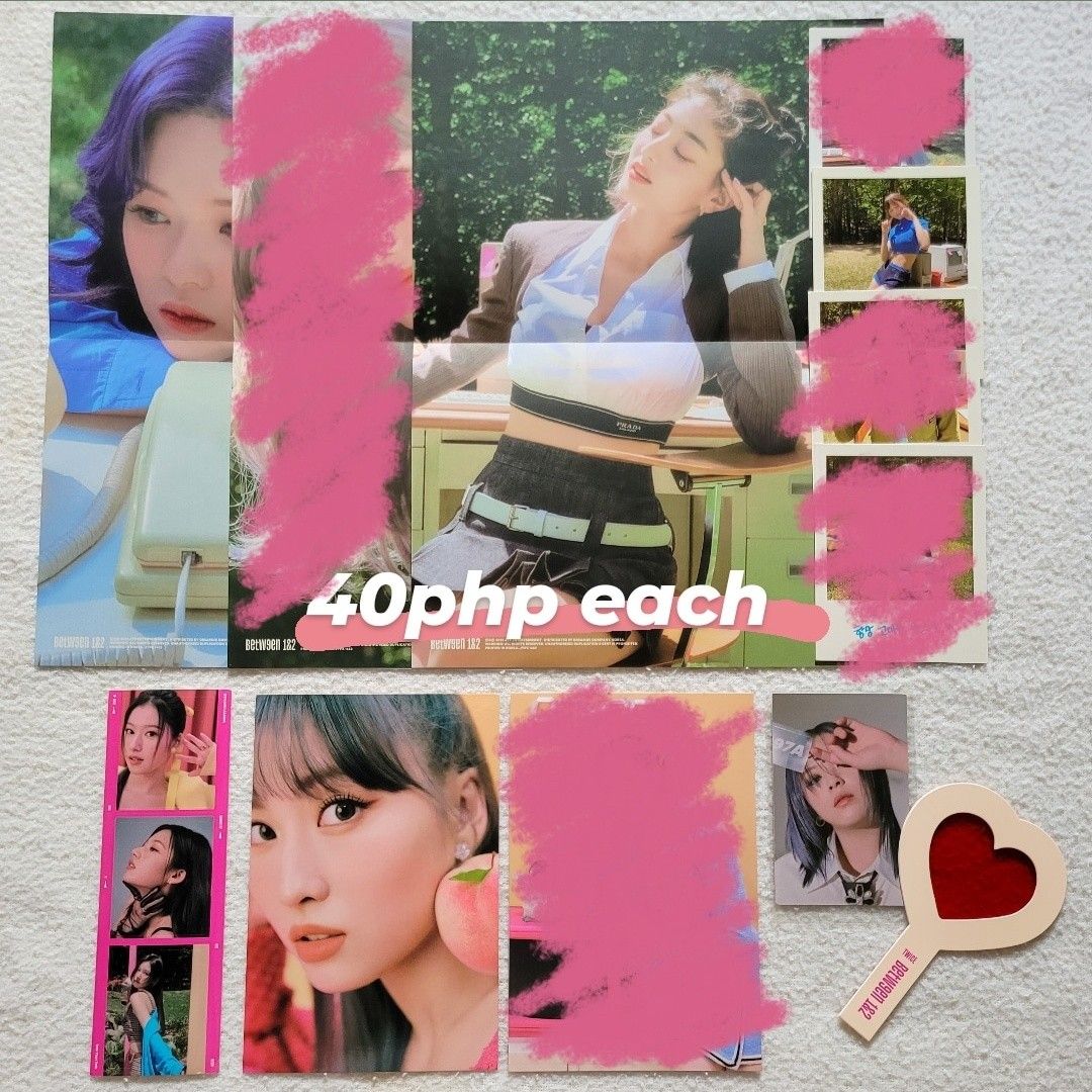 [official] TWICE Between 1&2 Random Photocards & Inclusions, Hobbies ...