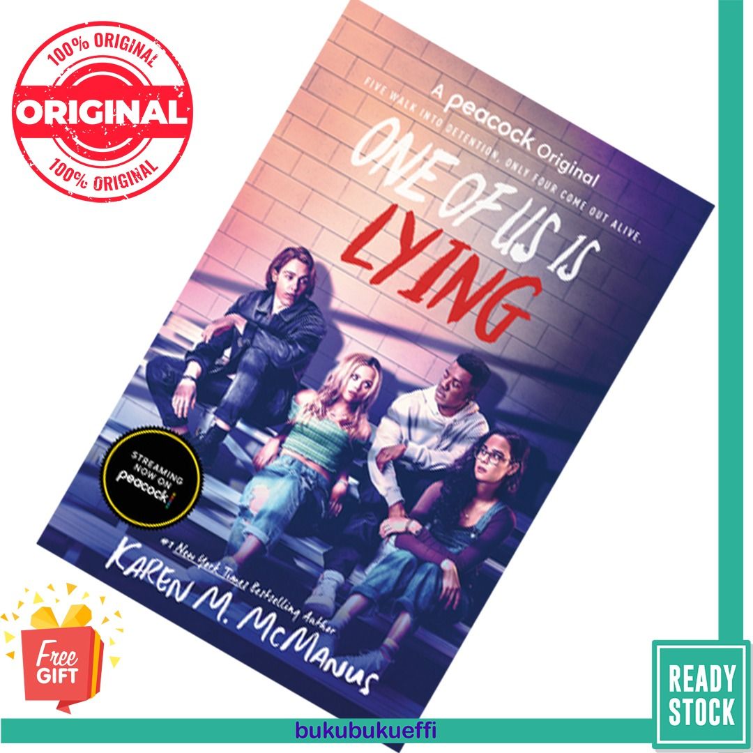 One of Us Is Lying (One of Us Is Lying #1) by Karen M. McManus [HARDCOVER], Hobbies & Toys ...