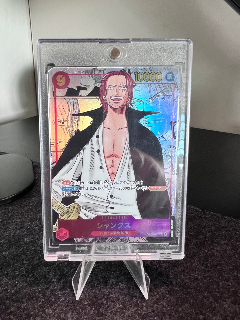 OP-01 Manga Shanks | Comic Shanks | One Piece TCG, Hobbies & Toys, Toys ...