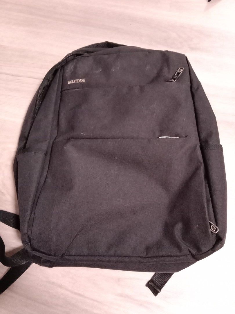 ordinary backpack black, Men's Fashion, Bags, Backpacks on Carousell