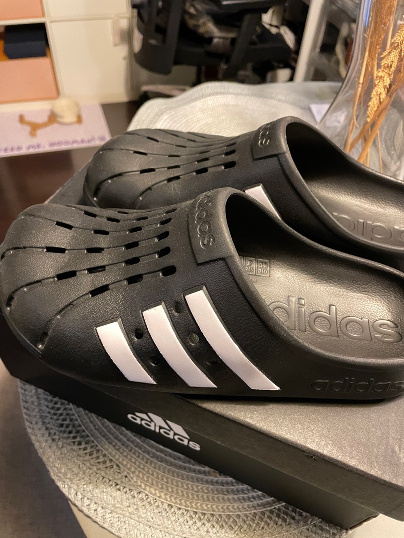 Original Adidas Adilette Clogs for Men 8 US, Men's Fashion, Footwear ...