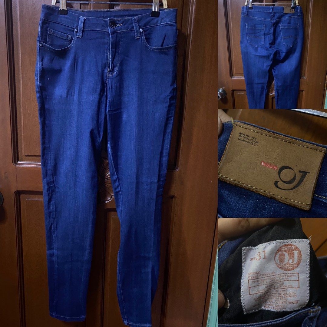 ORIGINAL‼️ Bench Jeans - Dark Blue, Women's Fashion, Bottoms, Jeans on ...