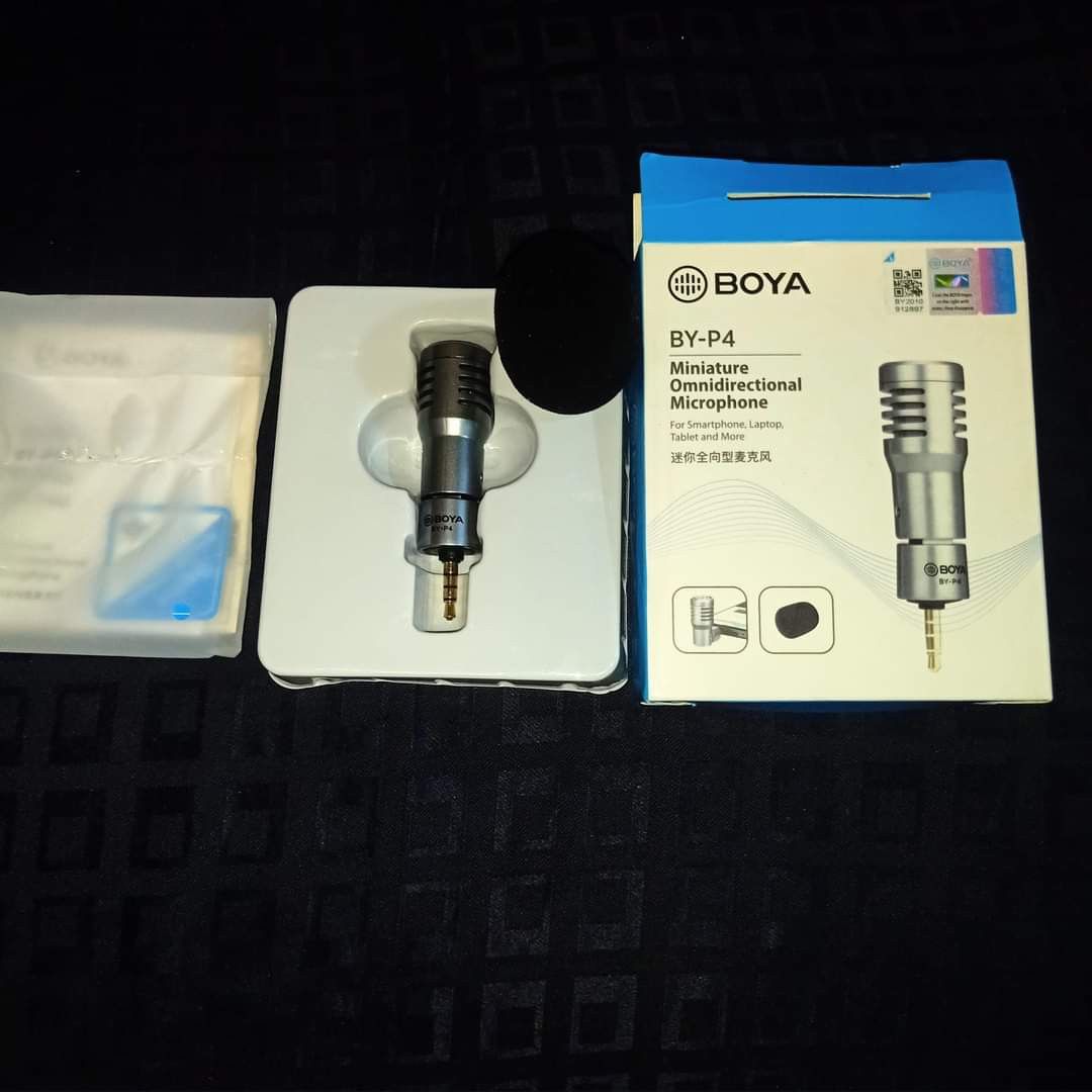 Original BOYA-BY P4 High Density Condenser Microphone, Audio ...
