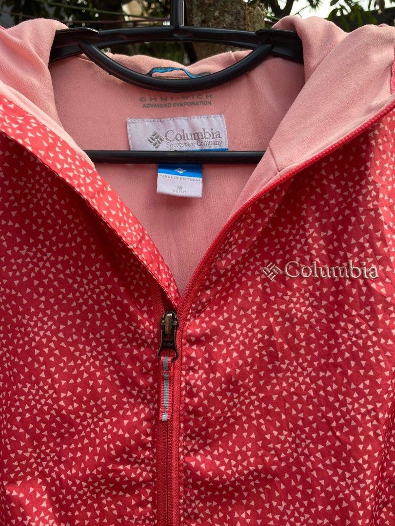 Original Columbia Jacket Raincoat Waterproof Omni-Wick Advanced ...