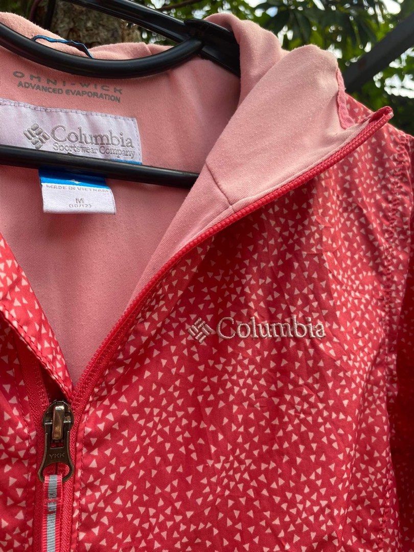 Original Columbia Jacket Raincoat Waterproof Omni-Wick Advanced ...