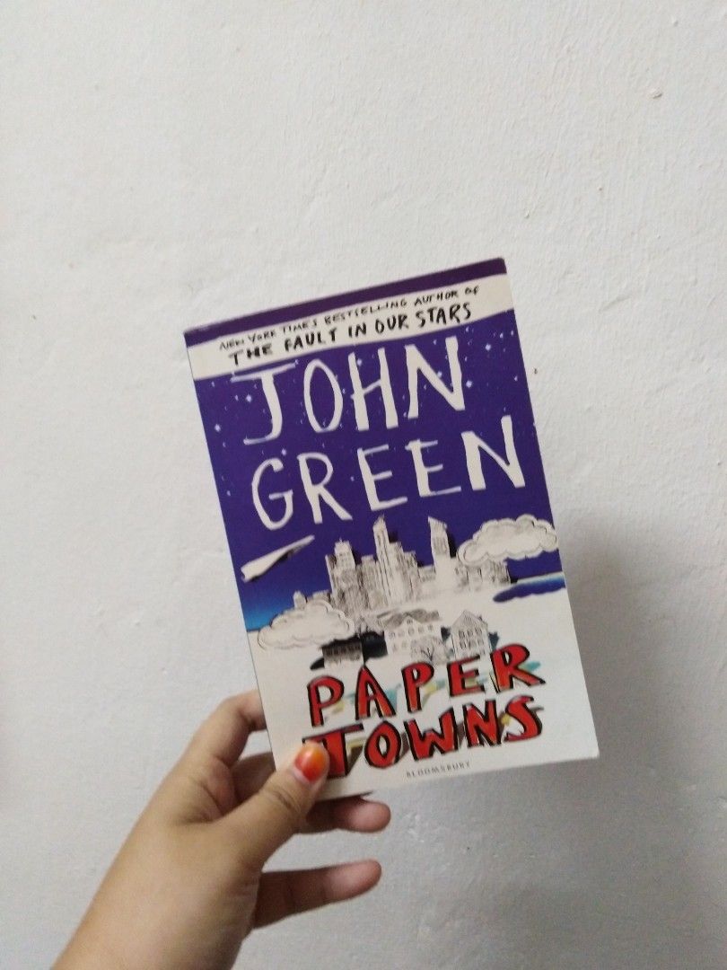 PAPER TOWNS BY JOHN GREEN, Hobbies & Toys, Books & Magazines ...