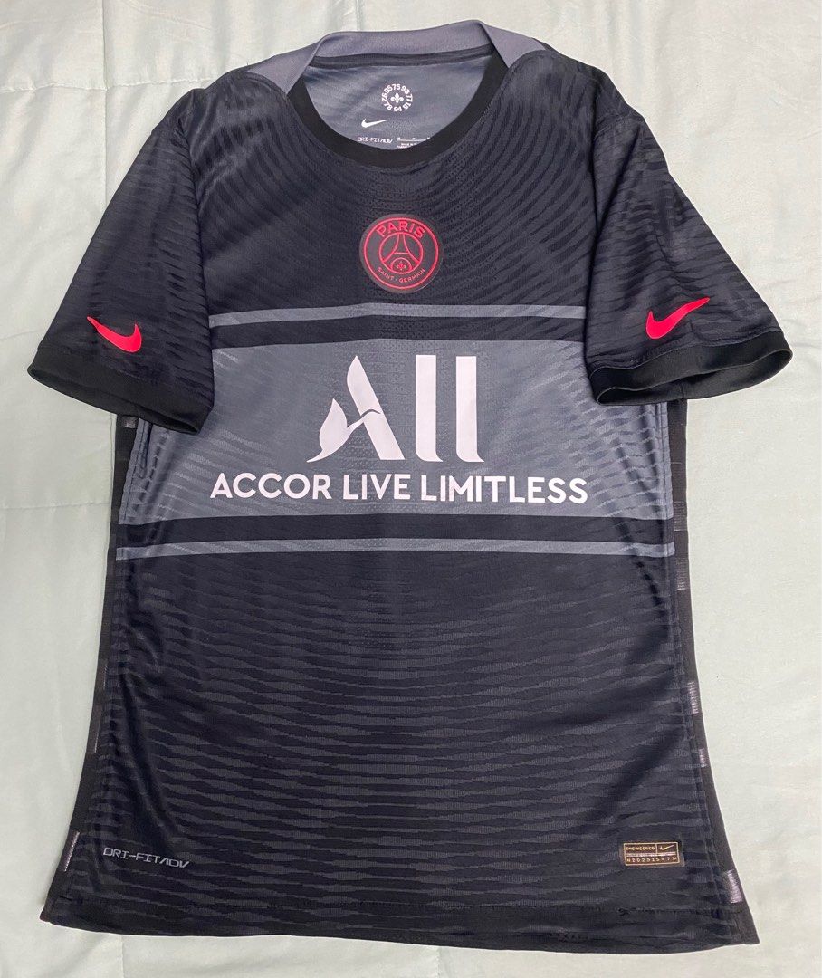 Paris Saint-Germain 3rd Away Kit (Player Issue), Men's Fashion ...