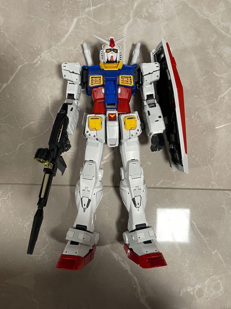 pgu pg perfect grade unleashed rx-78-2 gundam 高達模型 已砌 素組 無盒, 興趣及遊戲, 玩具 & 遊戲類 - Carousell