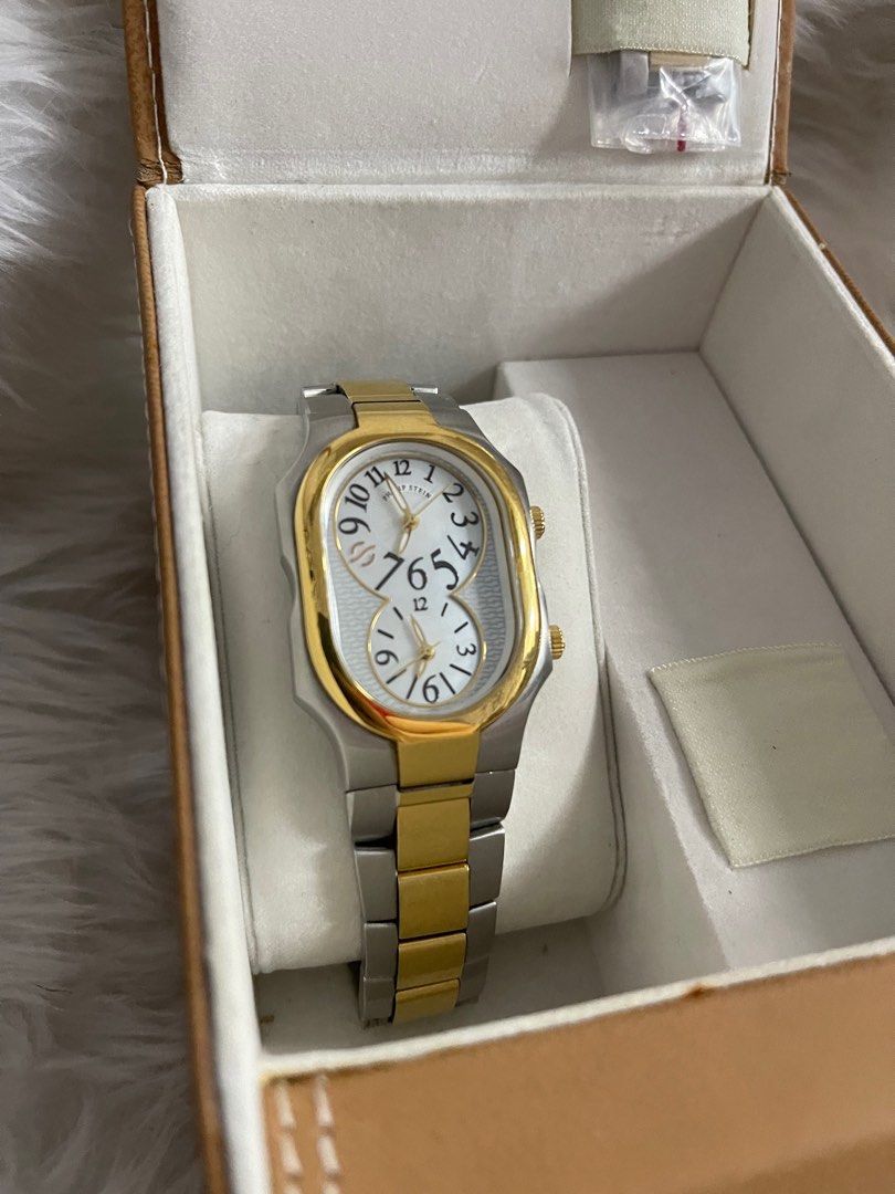 Philip Stein Signature Dual Time Watch, Luxury, Watches on Carousell