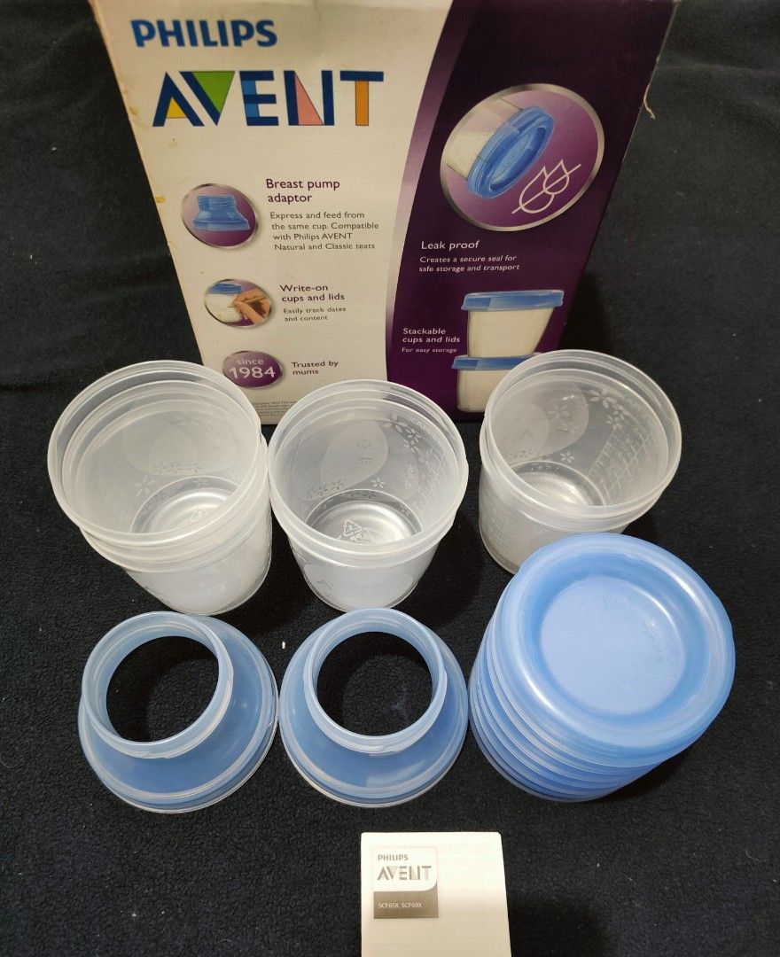 Philips Avent Milk Storage Cups and Lids, Babies & Kids, Nursing ...