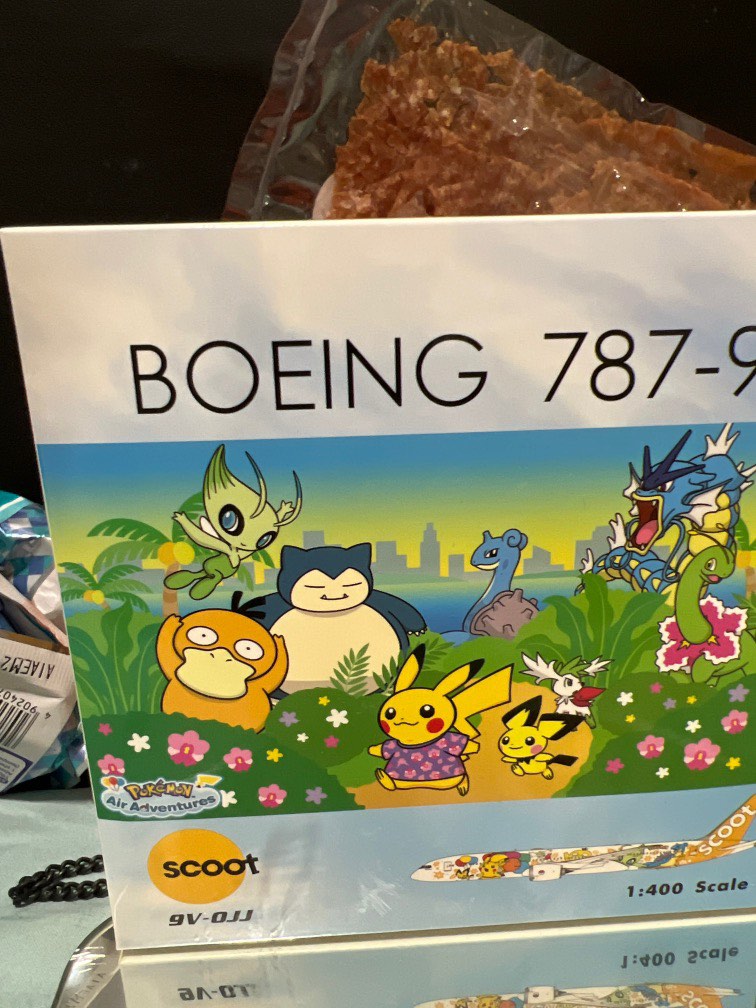 Phoenix 1/400 Scoot Pokemon livery 787-9 full die cast model, Hobbies & Toys, Toys & Games on ...