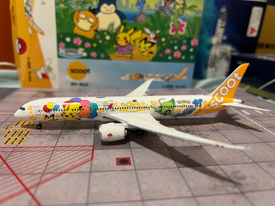 Phoenix 1/400 Scoot Pokemon livery 787-9 full die cast model, Hobbies ...