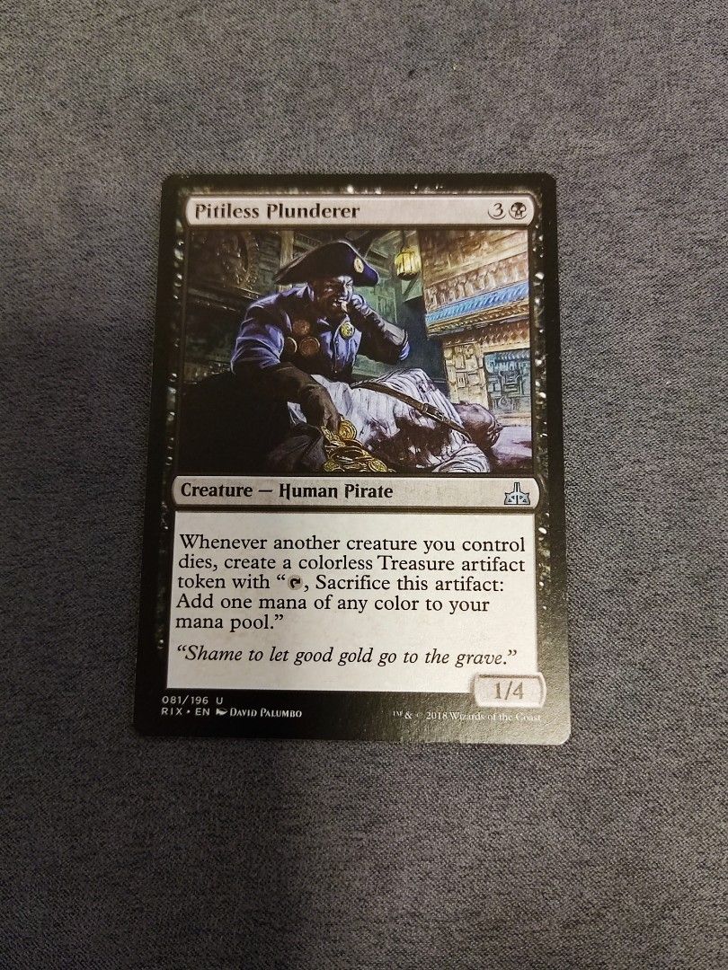 Pitiless Plunderer, Hobbies & Toys, Toys & Games on Carousell