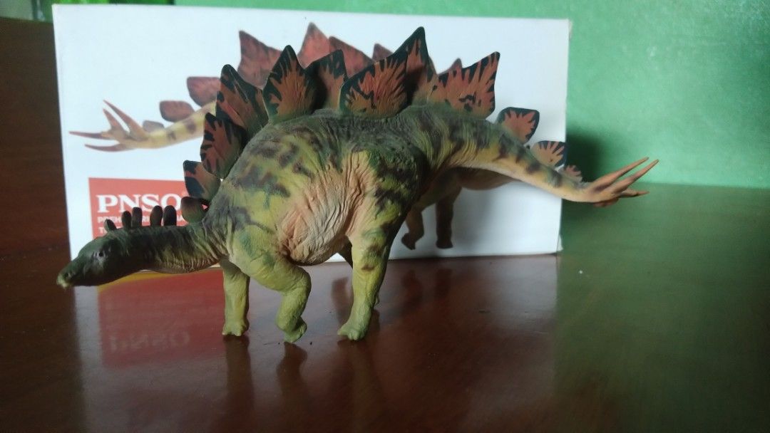PNSO biber the stegosaurus dinosaur with box, Hobbies & Toys, Toys ...