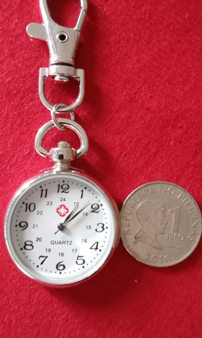 Pocket watch key chain, Men's Fashion, Watches & Accessories, Jewelry ...