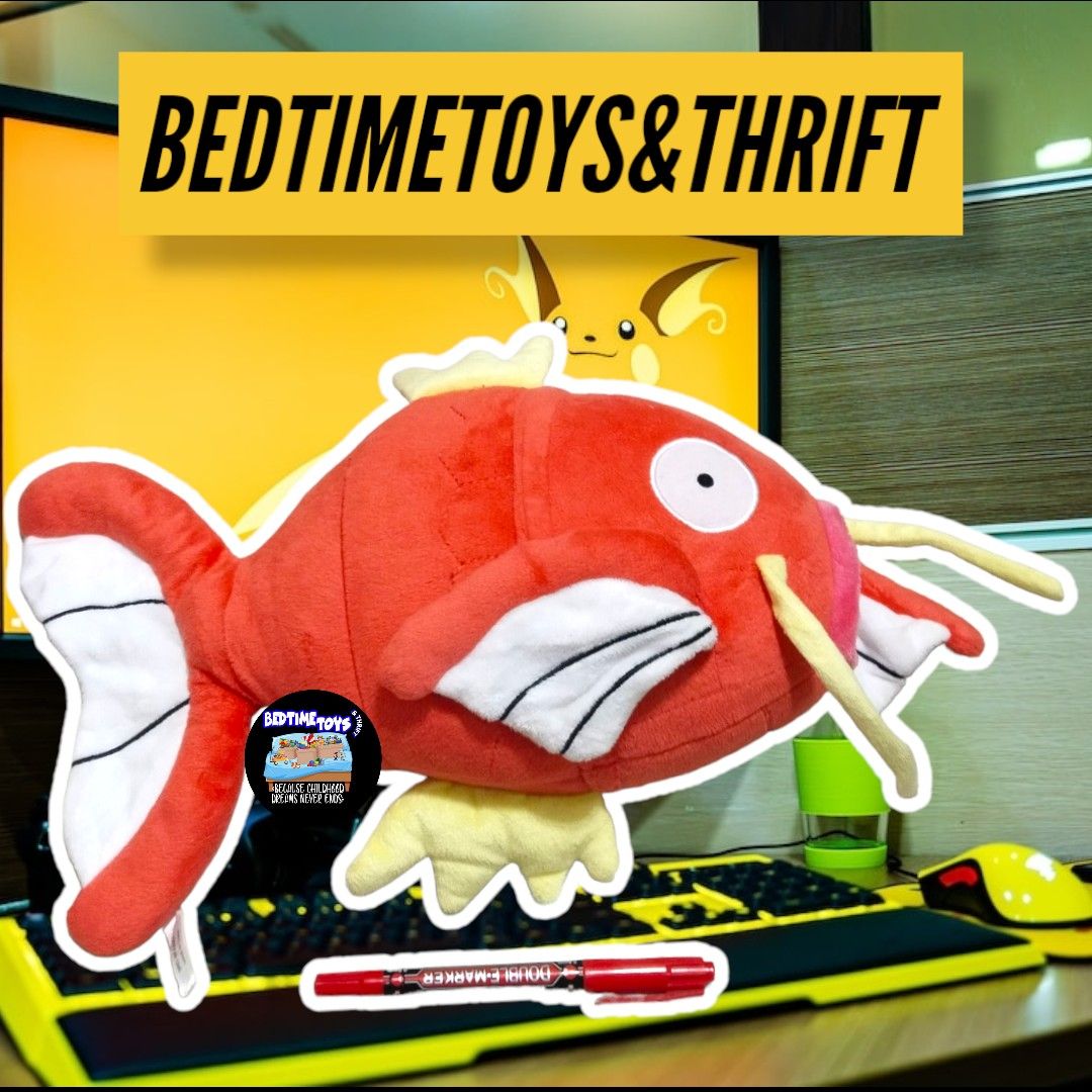 POKEMON MAGIKARP POKEMON CENTER PLUSH SOFT TOYS, Hobbies & Toys, Toys ...
