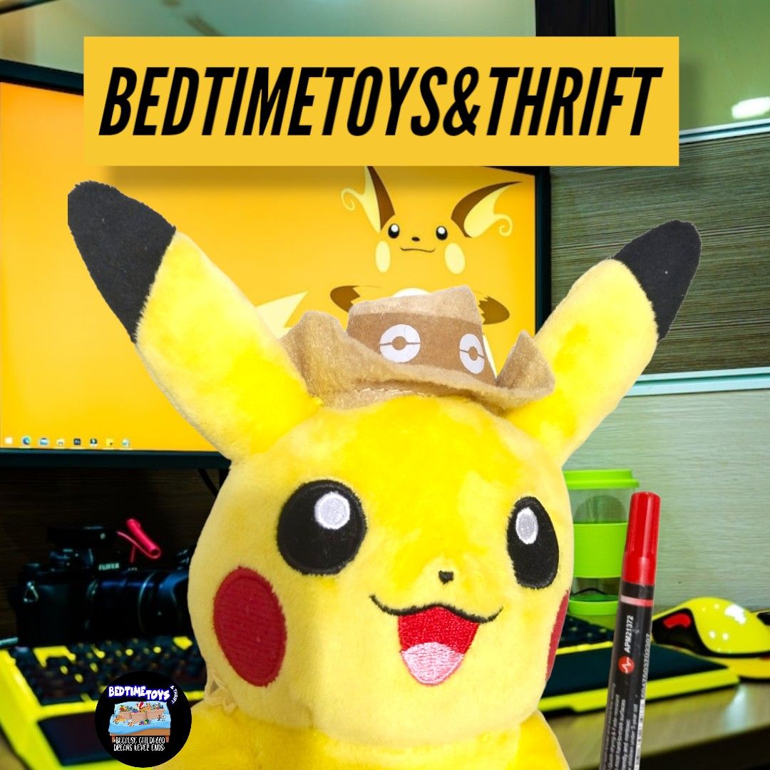 POKEMON PIKACHU SAFARI RANGER COSTUME POKEMON CENTER PLUSH SOFT TOYS ...