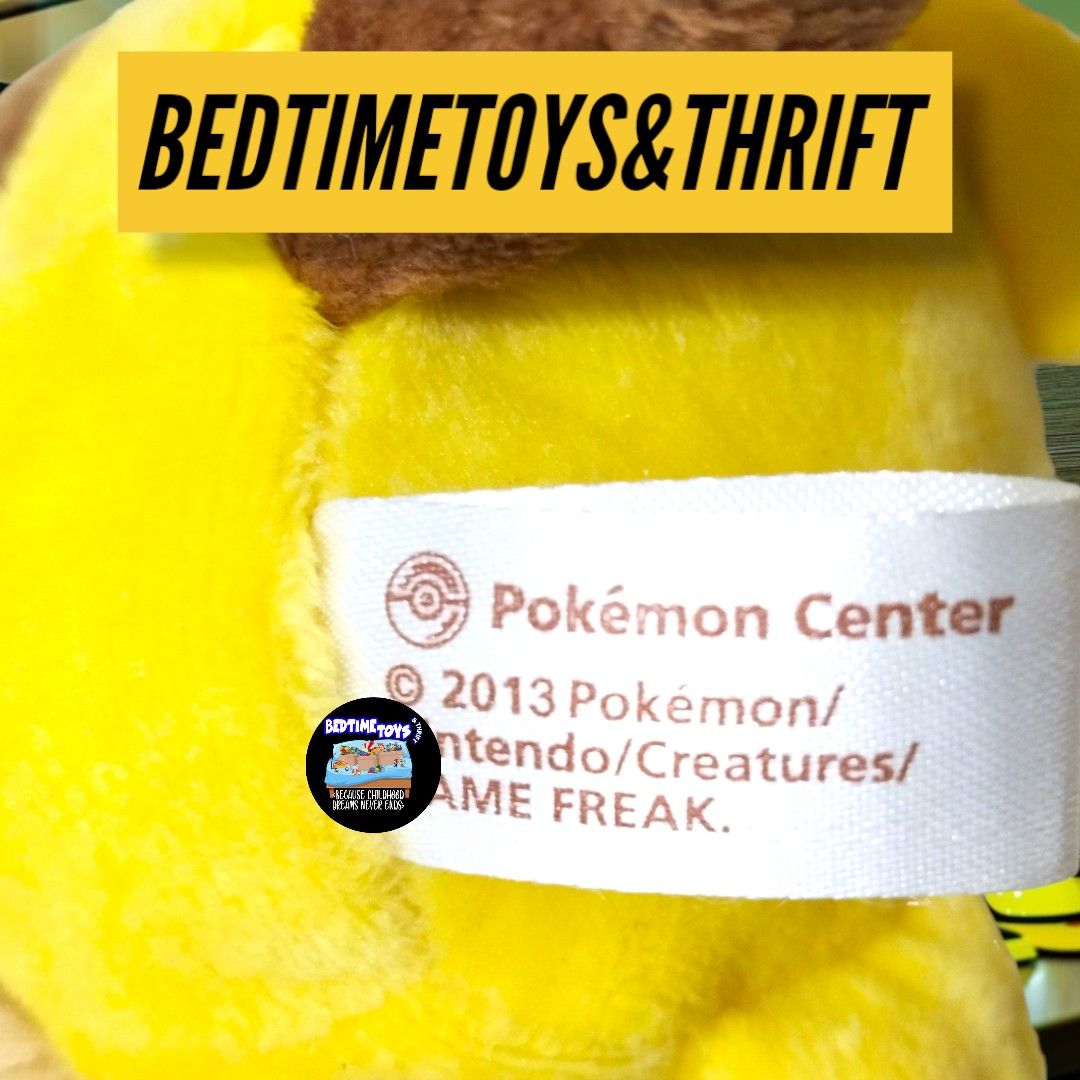 POKEMON PIKACHU SAFARI RANGER COSTUME POKEMON CENTER PLUSH SOFT TOYS ...