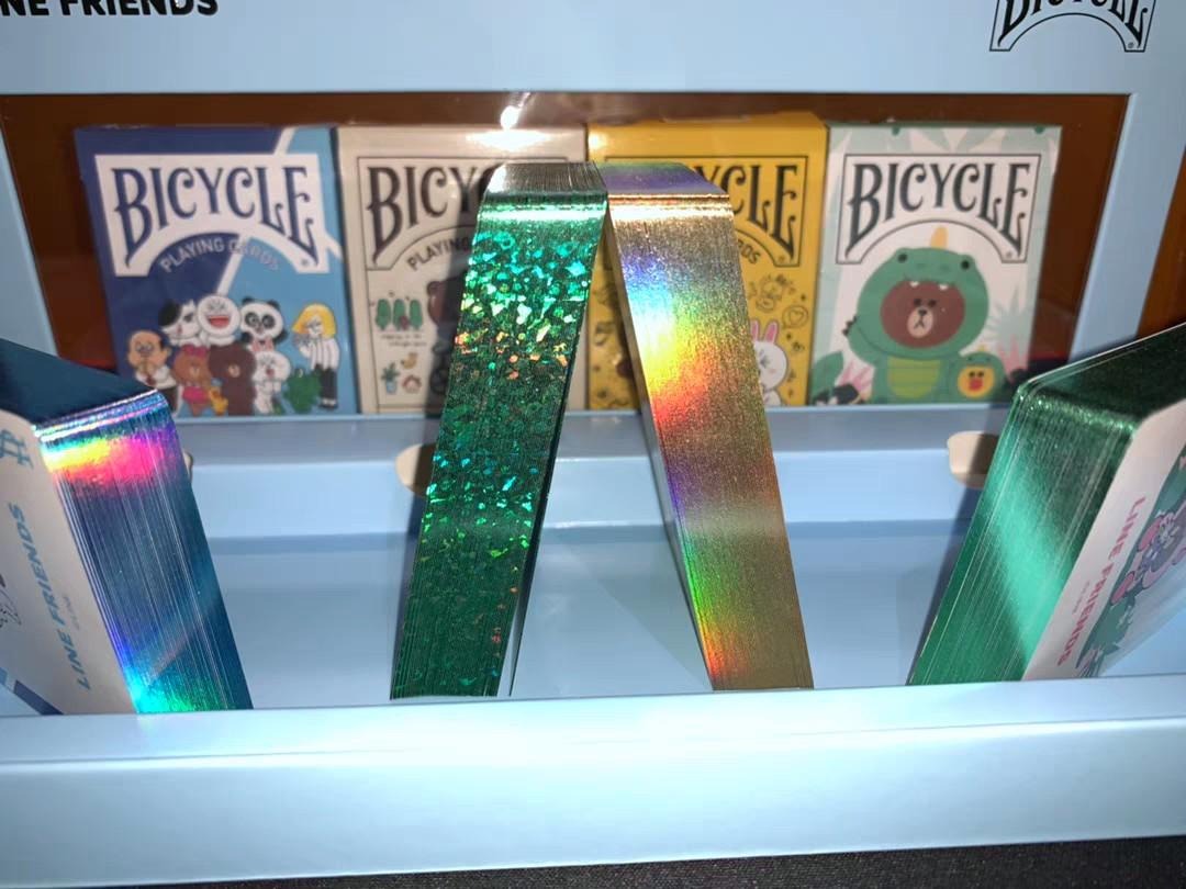 Poker Cards - Set of all 4 not in display box, Bicycle x LINE Friends ...
